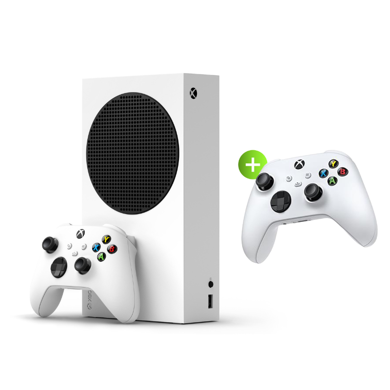 XBOX Series S | 512GB | Extra Robot White Controller | Nanodog.net